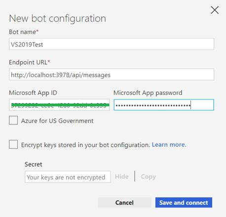 Deploying Bot Application To Azure Using Visual Studio 2019